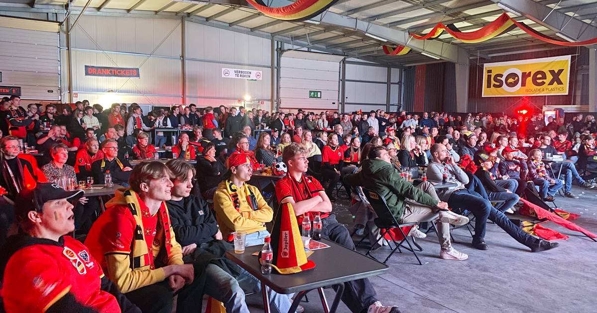 Vijfhonderdtal supporters op post in Isorex Arena: “Een flinke start ...