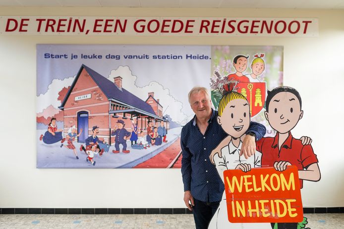 De warmste vakantieplek van Vlaanderen, met stationschef van Heide ...