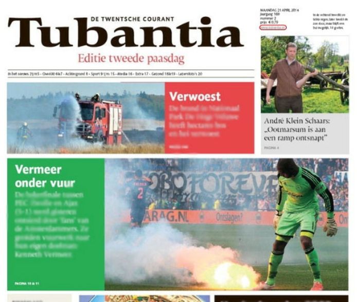 Vandaag digitale krant van De Twentsche Courant Tubantia (e-paper ...