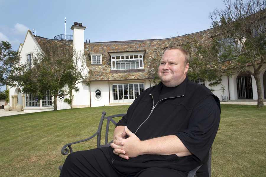 MegaUpload-oprichter Kim Dotcom lanceert nieuwe site | Foto | hln.be
