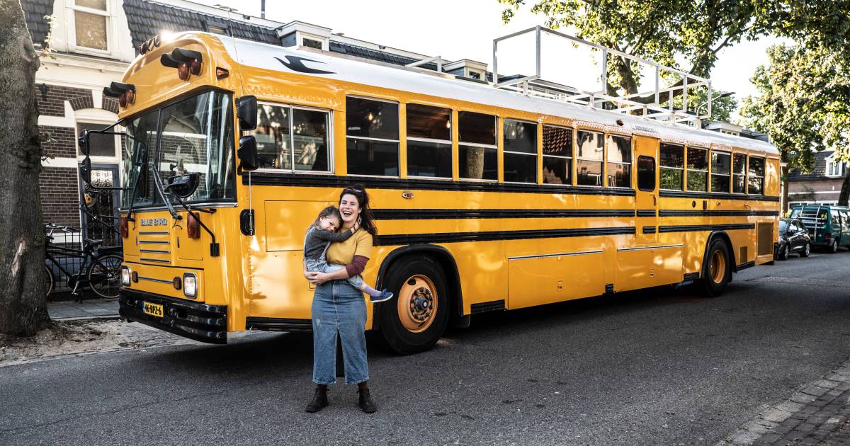 Mirjam wil koken én wonen in haar gele Amerikaanse schoolbus, maar waar ...