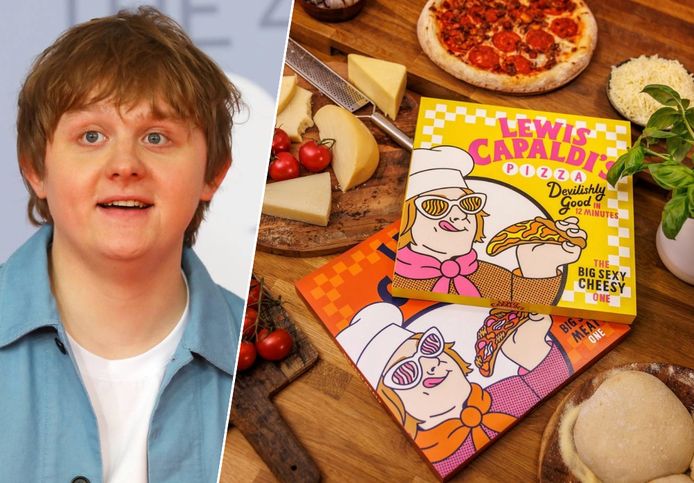 Lewis Capaldi komt met eigen diepvriespizza: “Dit is mijn ware roeping ...