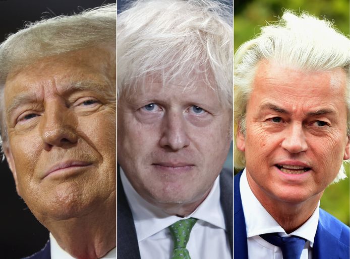 Trump, Johnson en Wilders scoren met blonde lokken: “Populisme draait ...