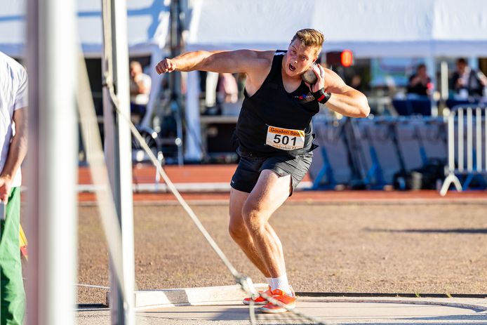 Discuswerpende Ruben Rolvink (19) pakte nationale titel en wil ook EK ...