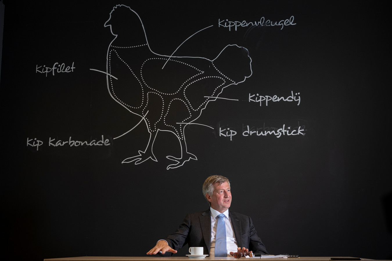 Peter Poortinga (58) studeerde af in plantenkunde en slacht nu 9 ...