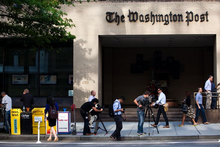 Washington Post haalt met nieuwe slogan uit naar Trump | De Morgen