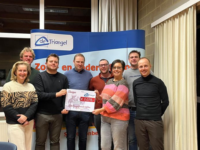 Nevelse vereniging De Vernevelaars schenkt 3.079 euro aan de Triangel ...