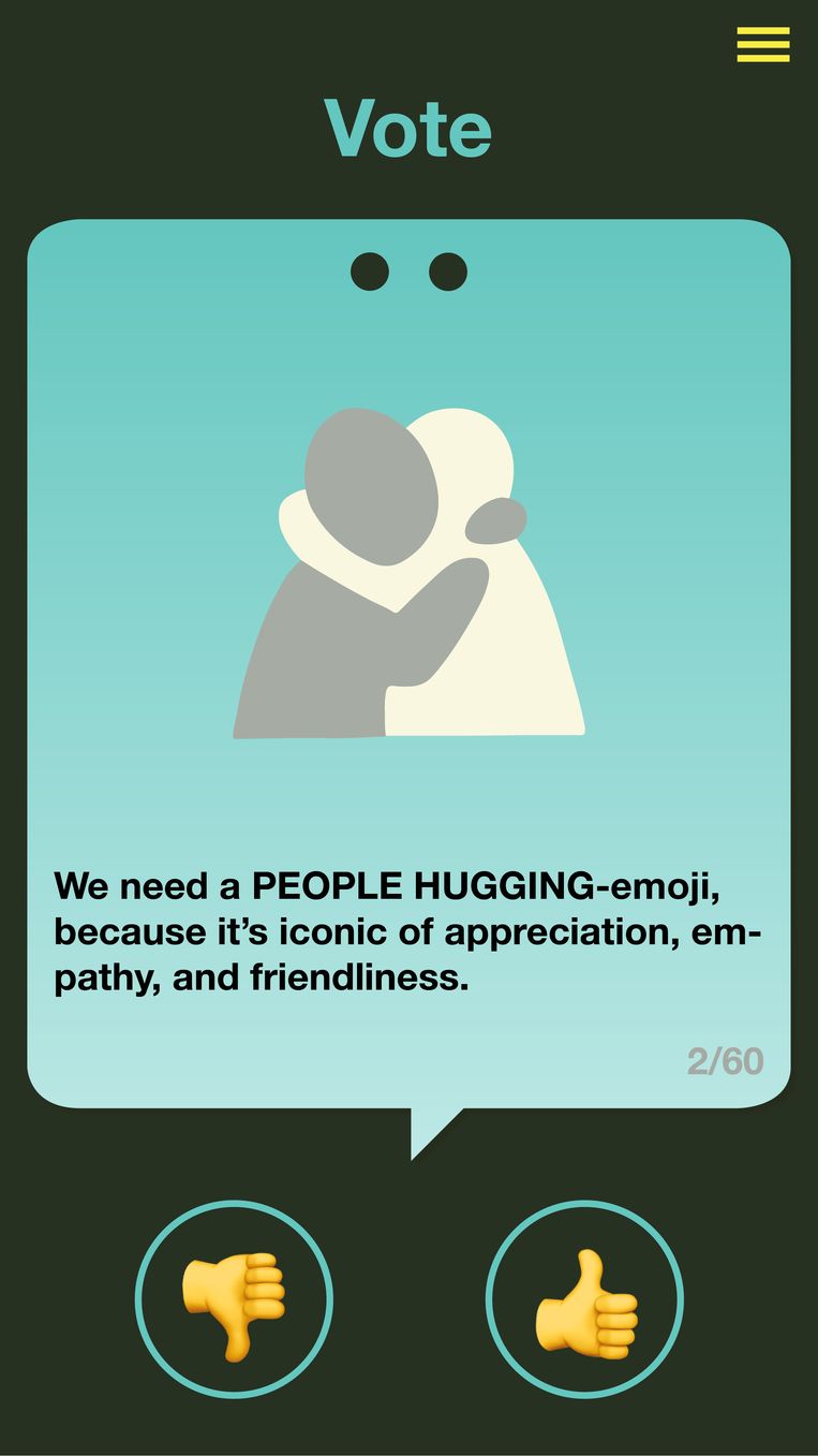 Emoji-expert bouwt app waarmee we zélf kunnen bepalen welke nieuwe ...