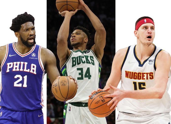 Nikola Jokic, Joel Embiid en Giannis Antetokounmpo MVP-kandidaten in NBA | Andere sporten | AD.nl