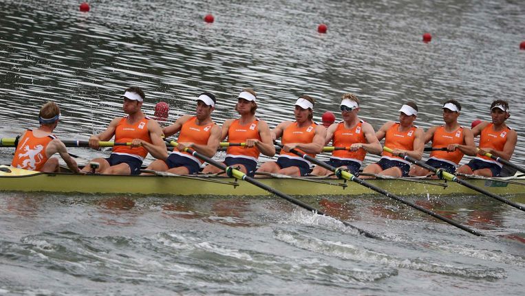 Olympisch brons voor roeiers Holland Acht | Het Parool