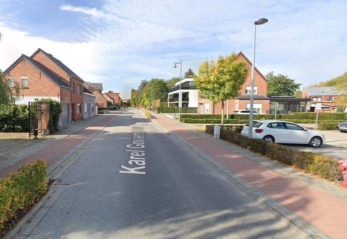 Doortrekking van zone 30 in Karel Govaertsstraat in Itegem ...
