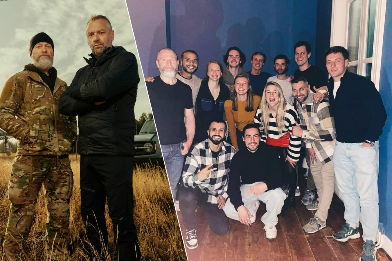 Deelnemers ‘Kamp Waes’ houden reünie en kijken samen in avant-première ...