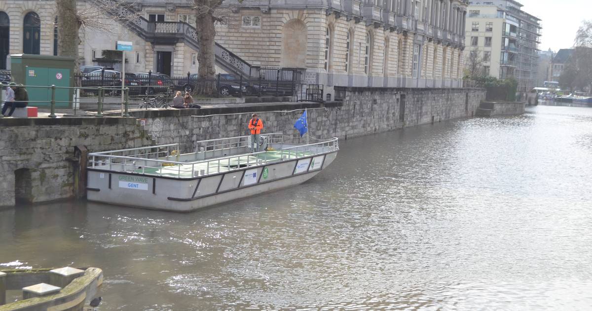 Deze bijzondere boot al gezien in Gent? “Dit is een efficiënte manier ...