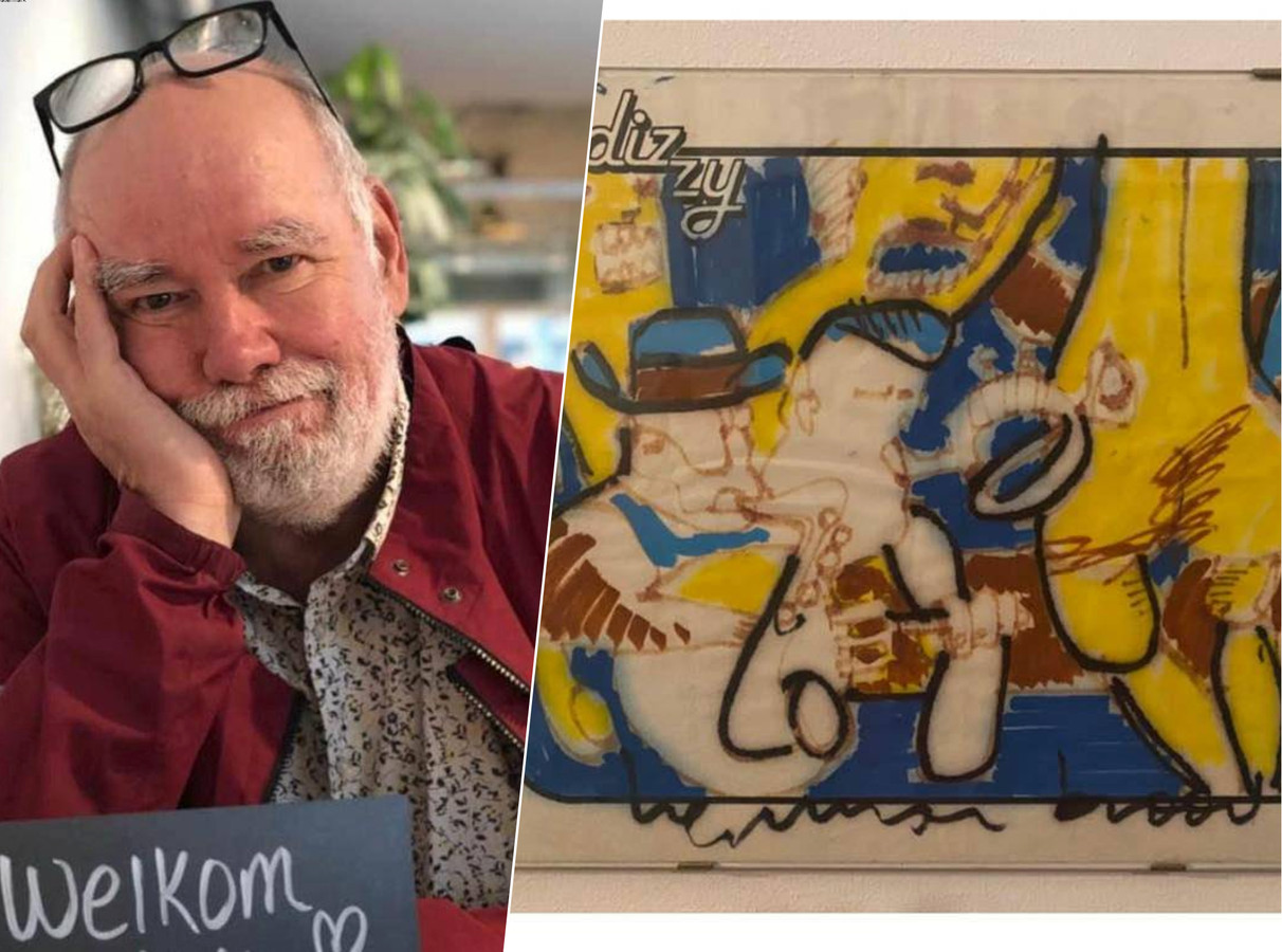 Gerard veilt unieke tekening van Herman Brood: ‘Getekend in Rotterdams ...
