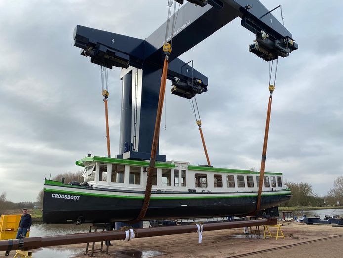 Beroemde Croosboot is terug in Rotterdam...nu nog een aanlegsteiger ...