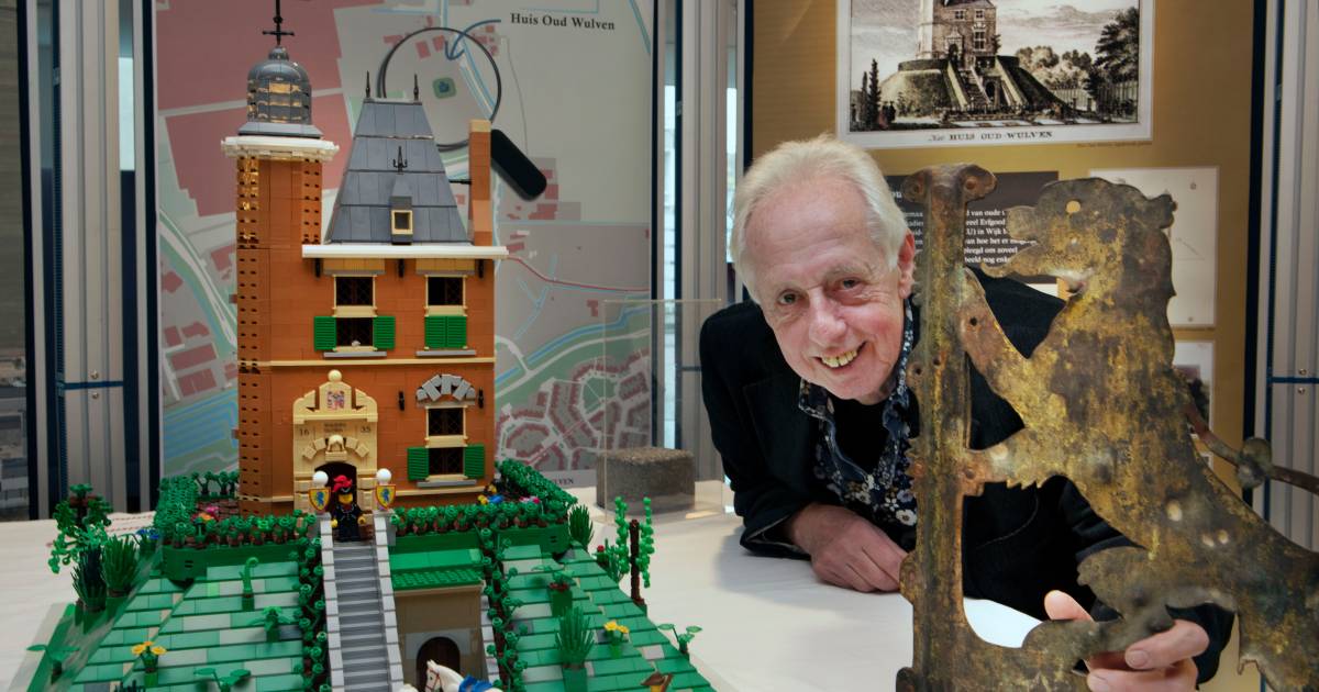 350 uur werk, duizenden steentjes: Wim (68) bouwt verdwenen historische ...