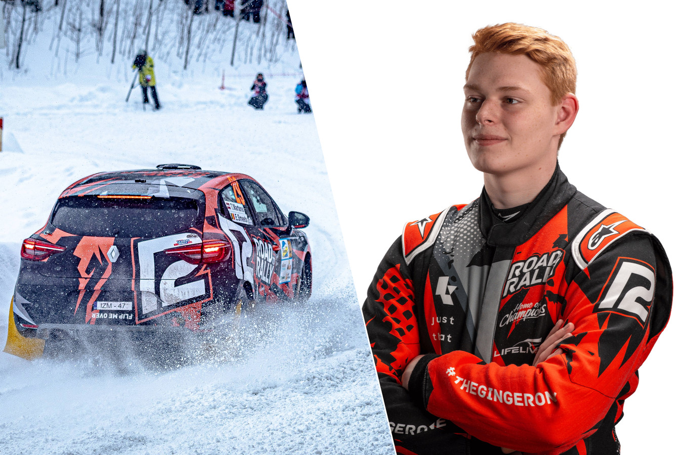 De Hasseltse rallypiloot Thomas Martens (17) heeft torenhoge ambities ...