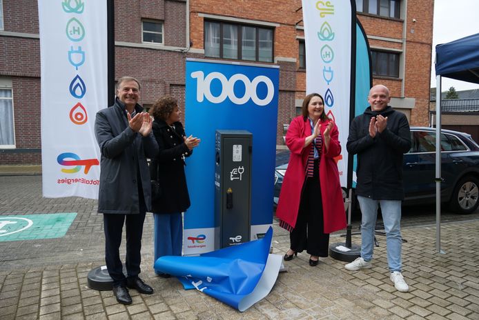 Inhuldiging van 1.000ste laadpunt van TotalEnergies: “Het is het ...