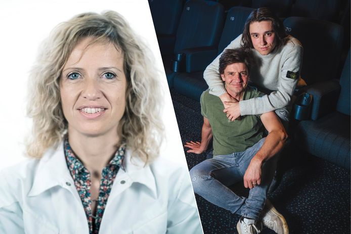 Koen Wauters, zoon Nono en ‘topdokter’ Ruth Van der Looven zetten ...