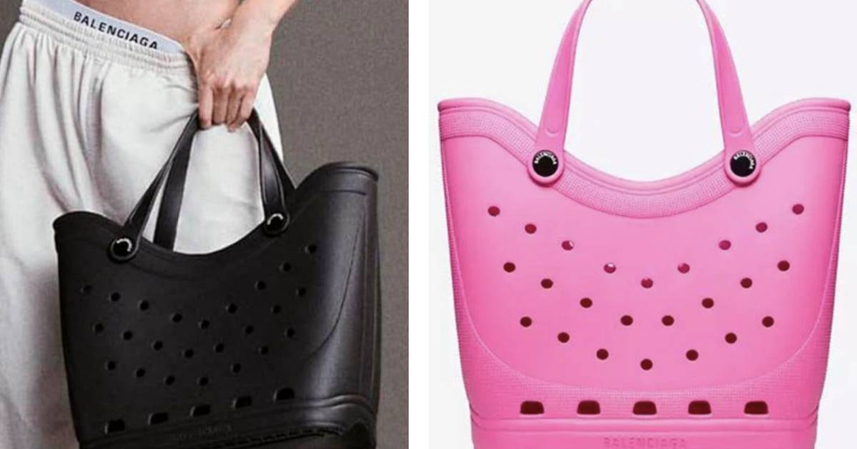 Een (prijzige) strandtas van Crocs? Het knullige merk slaat handen in ...