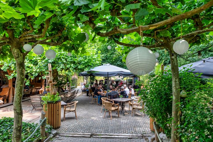 Lekker relaxen onder de platanen bij Offcourse in Chaam | Alphen-Chaam | bndestem.nl