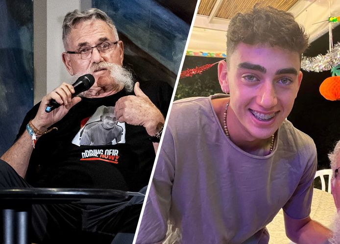Opa van gegijzelde Ofir (18) hoort dat zijn kleinzoon niet wordt ...
