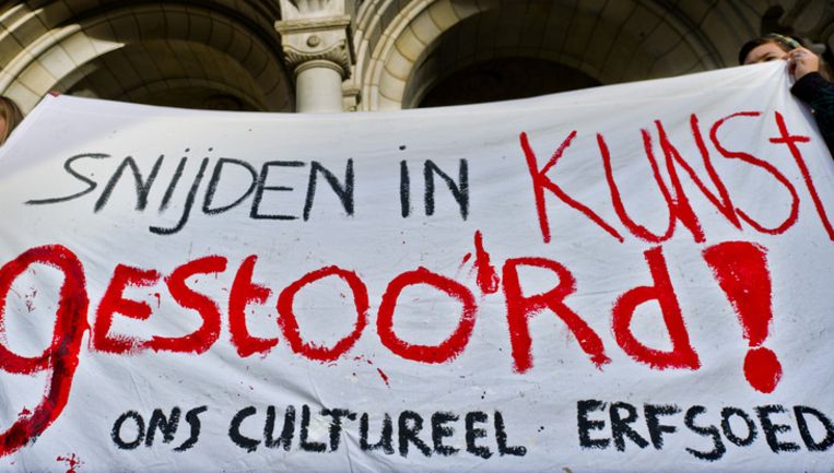Protest kunsten naar climax | Het Parool