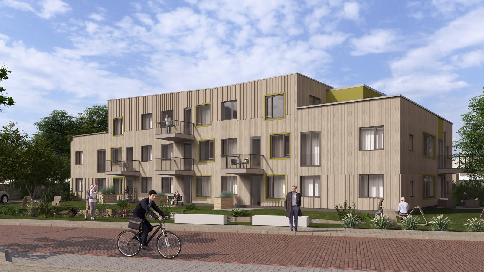 Garage Bode in Sas van Gent wijkt nog voor de zomer voor appartementencomplex De Moestuinen ...