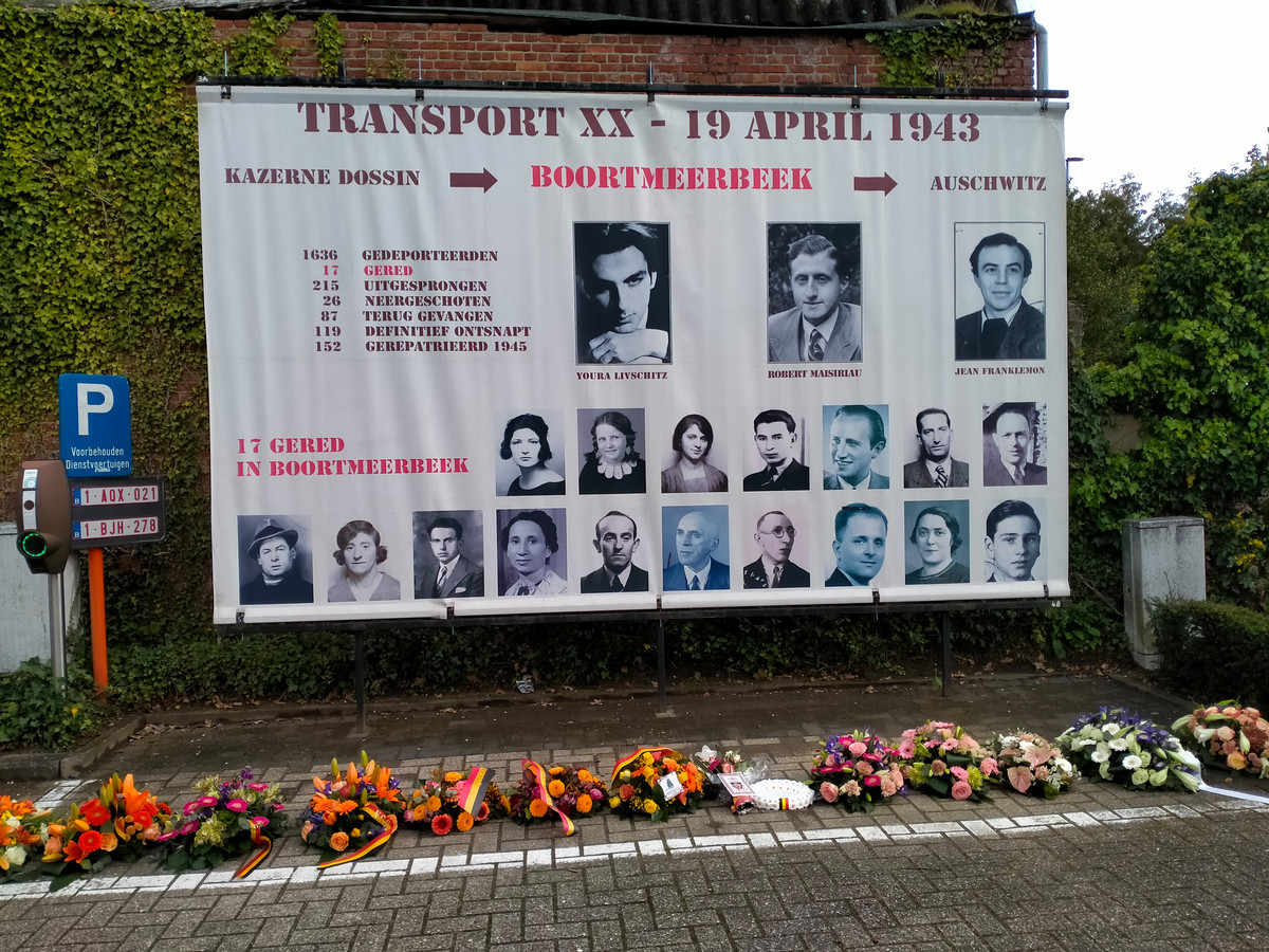 Dertigste herdenking Transport XX in Boortmeerbeek: “De wereld snakt ...