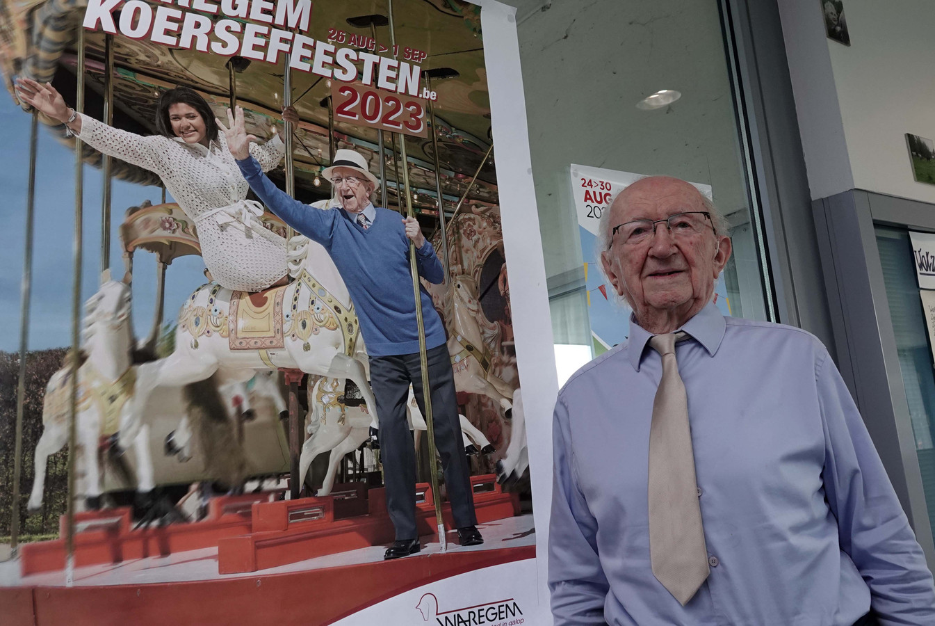 WAREGEM KOERSE. Jan Callens (96), fan van het eerste uur: “Eén editie ...