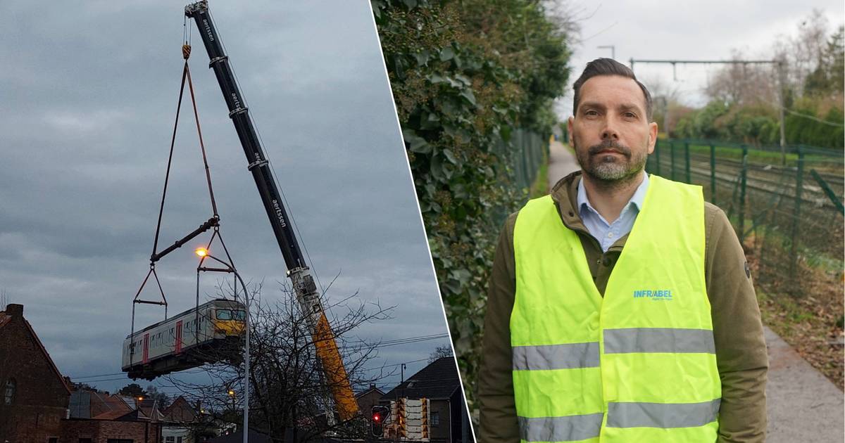 Takeling gestart van ontspoorde trein in Belsele: tot dinsdag geen ...