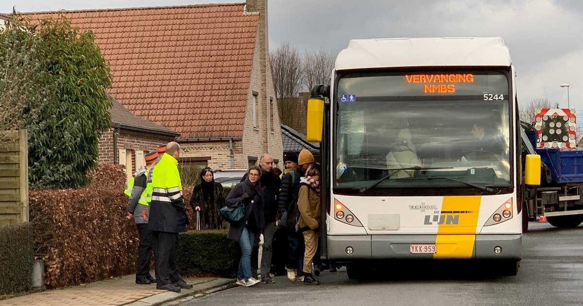 UPDATE: Treinverkeer tussen Brugge en Aalter ligt 2 uur stil na wanhoopsdaad in station van ...