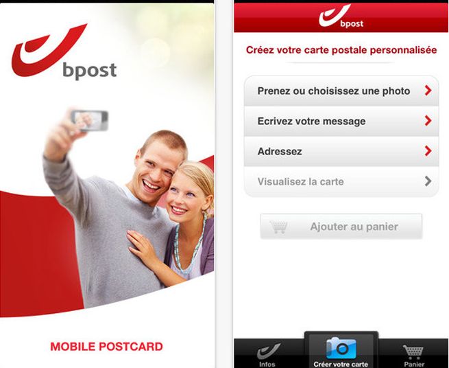 La carte postale mobile de bpost de plus en plus envoyée | Tech | 7sur7.be
