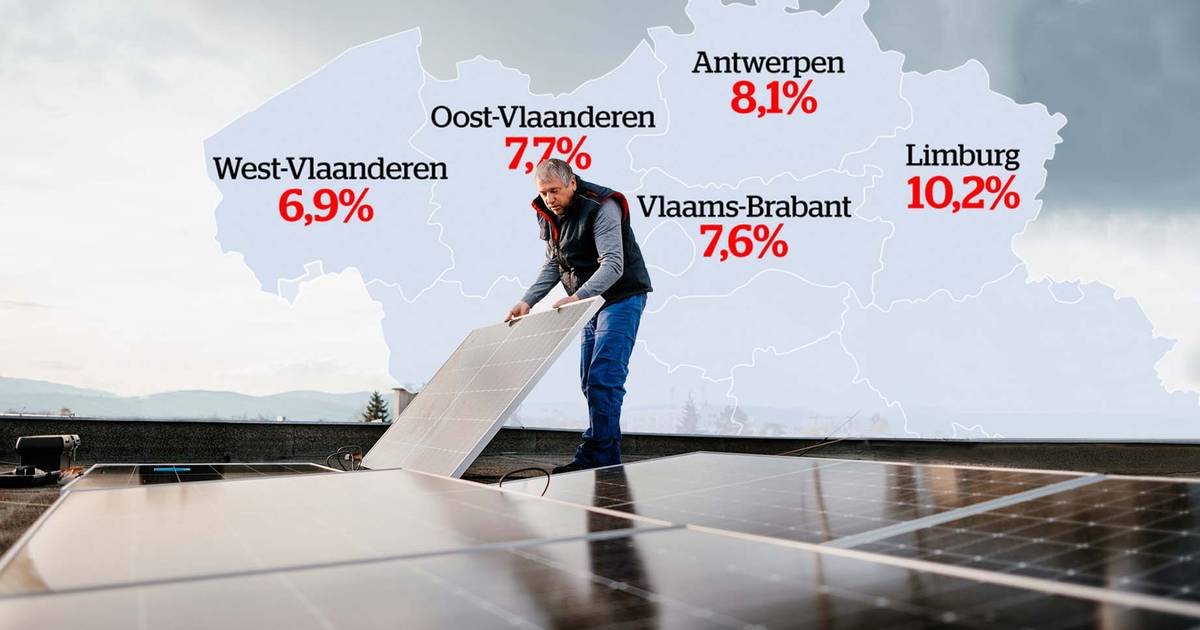 In Kaart Dit Zijn Dé ‘zonnegemeentes Van Vlaanderen Zo Scoort Jouw