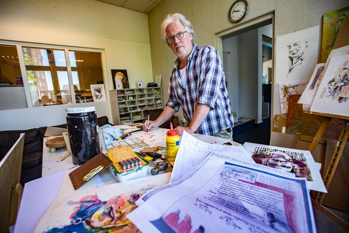 Ernst de Vogel, tekenaar van het Deventer Gulden Boek: ‘Ik moest een ...