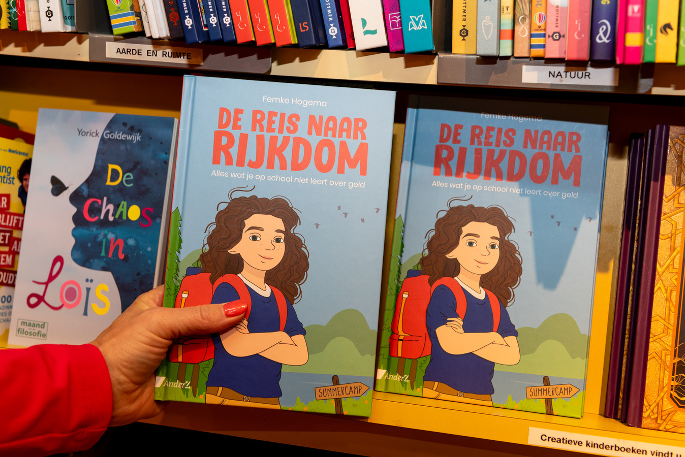 Niet volwassenen, maar kinderen leren om slim rijk te worden: Femke ...