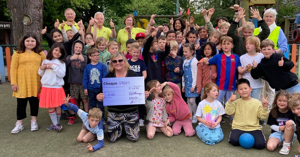 Gemeentelijke basisschool Destelbergen loopt 2.638 euro bij elkaar voor ...