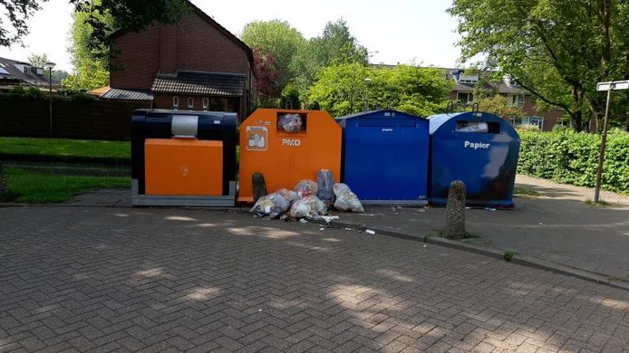 Bovengrondse container verdwijnt uit straatbeeld door troep op straat ...