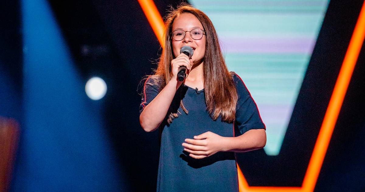 Tweede keer, goed keer voor Emma (12) in 'The Voice Kids' | Heers | hln.be
