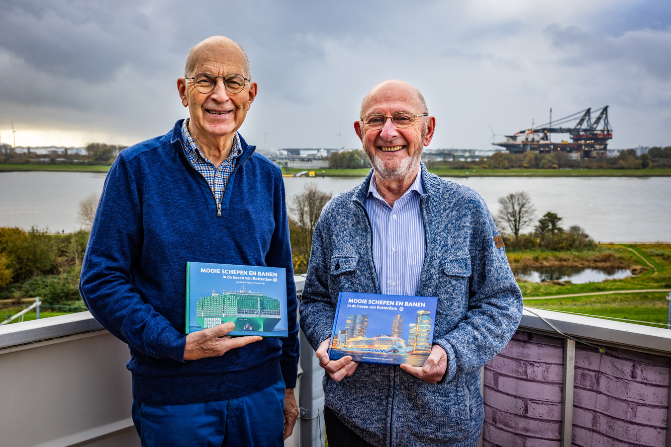 Piet (75) en Cees (80) schreven al tien boeken over de haven: ‘Maar ...