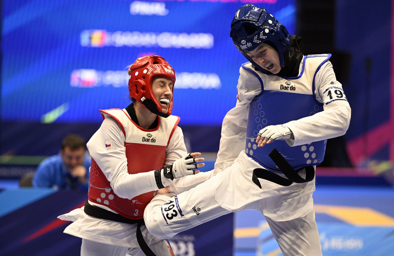 Taekwondoka Sarah Chaâri pakt goud voor Team Belgium op Europese Spelen ...