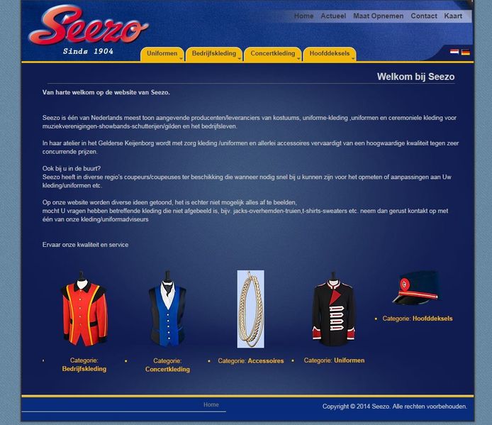 Seezo Uniformen failliet na 110 jaar | Overig | bndestem.nl