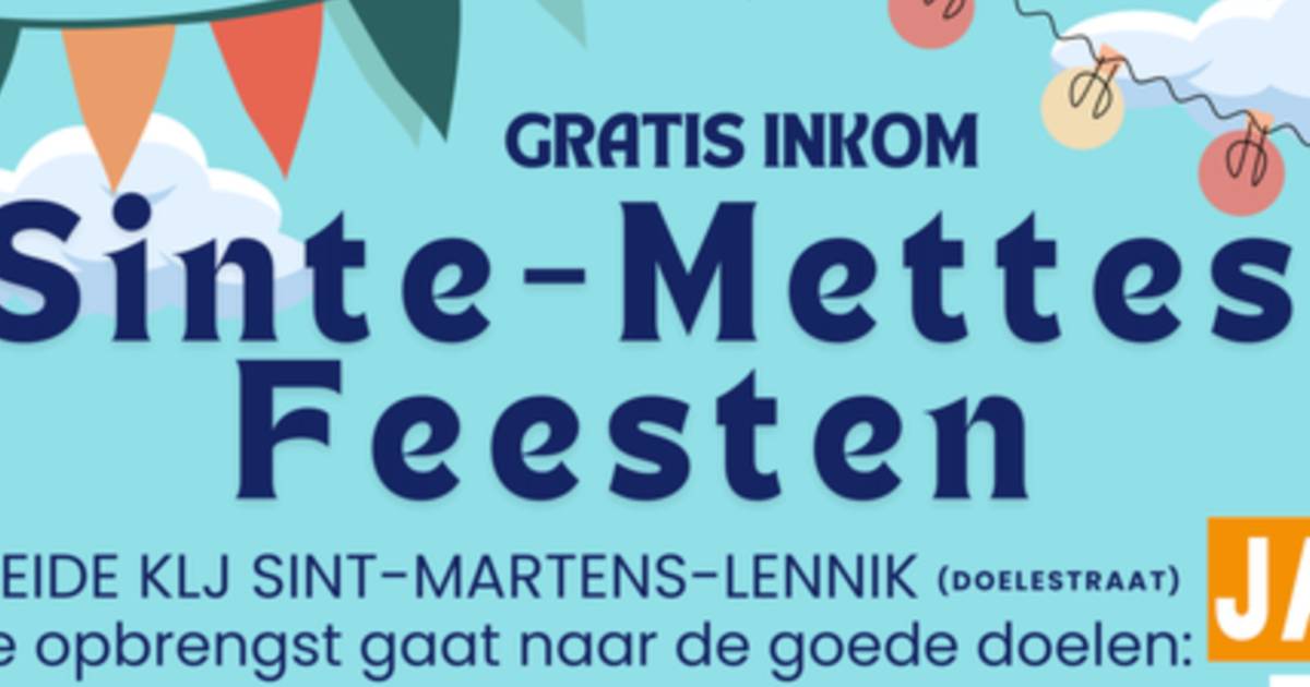Sinte-Mettes Feesten zorgen voor twee dagen feest in Sint-Martens ...