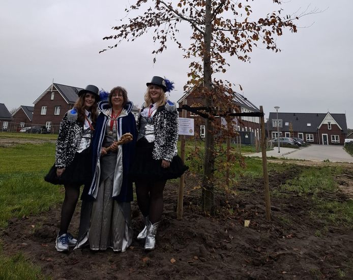 Prins Jonathan en Prinses Robin zwaaien de scepter in Angerlo en een ...