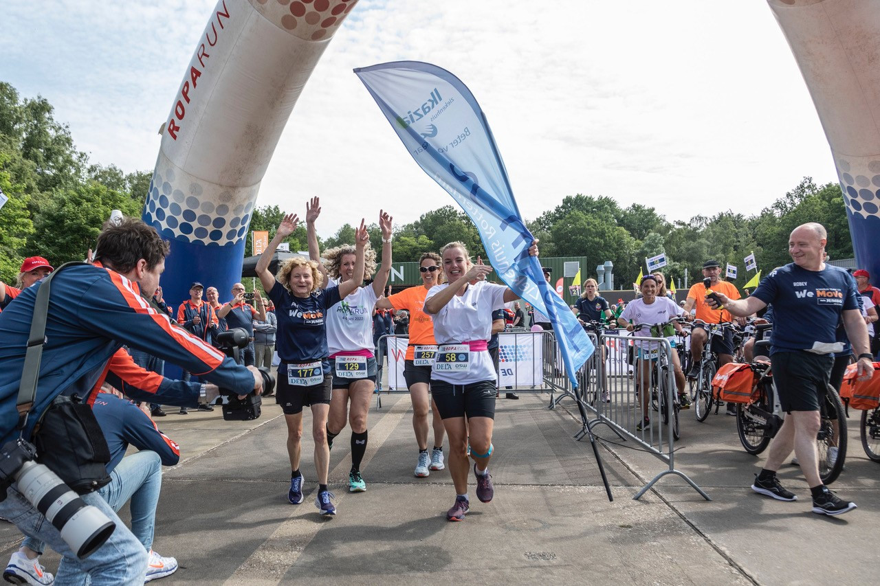 Eenendertigste editie van de Roparun van start, finish maandag op de ...