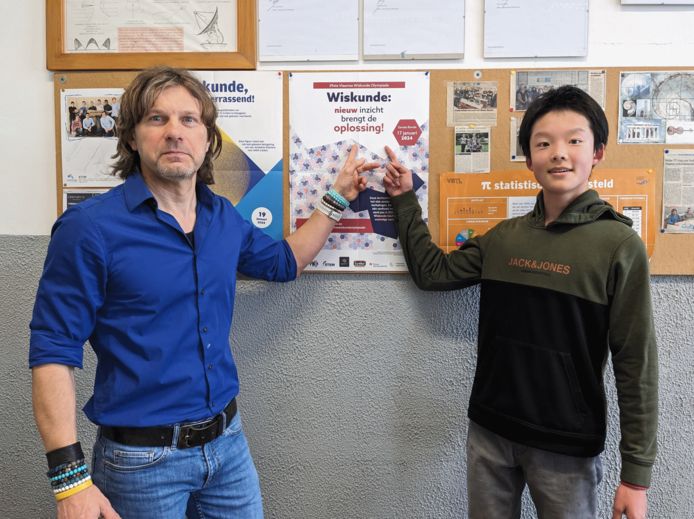 Piepjong en nu al een wiskundeknobbel: Chong Shan mag naar finale van ...