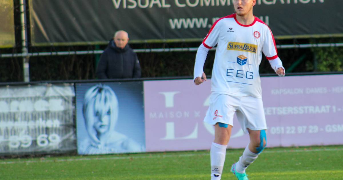 Gauthier Van De Geuchte (FC Gullegem) na 1-2-nederlaag tegen Mandel ...
