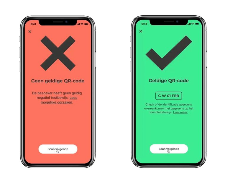 De CoronaCheck-overheidsapp is al klaar én wordt dit weekend gebruikt ...