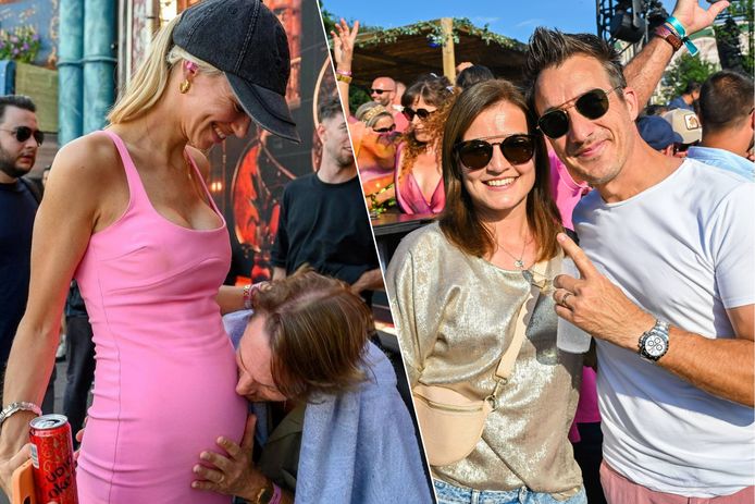 IN BEELD. Hoog babybezoek voor Regi en zonnige date voor Andy Peelman ...