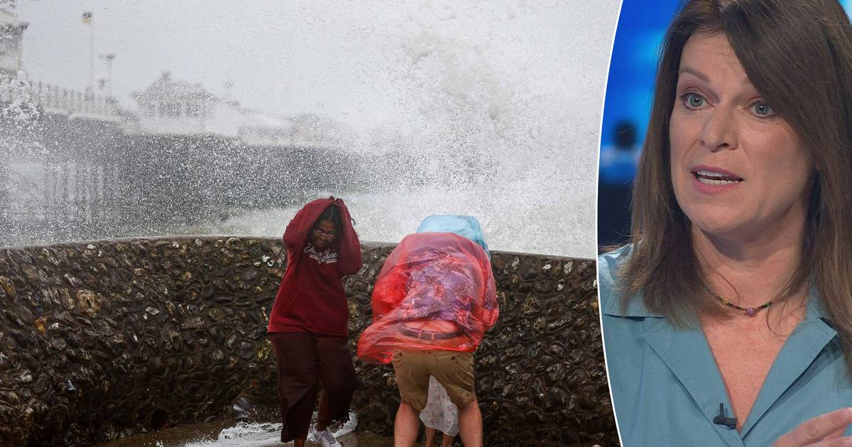 “Beter weer op komst”, zegt weervrouw Jill Peeters, “al verwacht ik nog ...